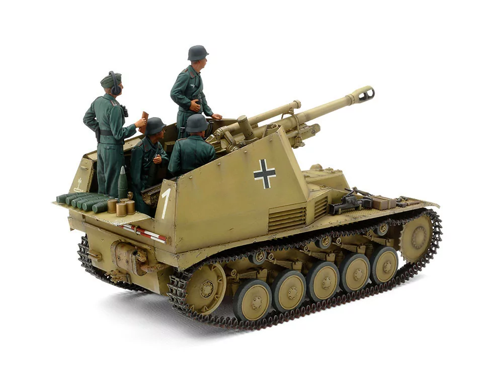 Tamiya 1/35 German Self Propelled Howitzer Tank Model Kit | Military ...